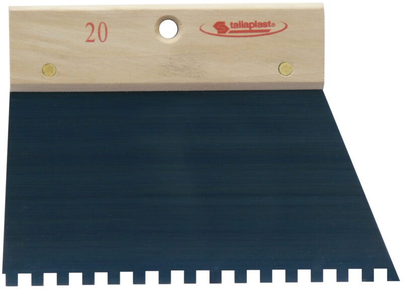 Peigne à colle 20 cm dents carrées - FORKIND